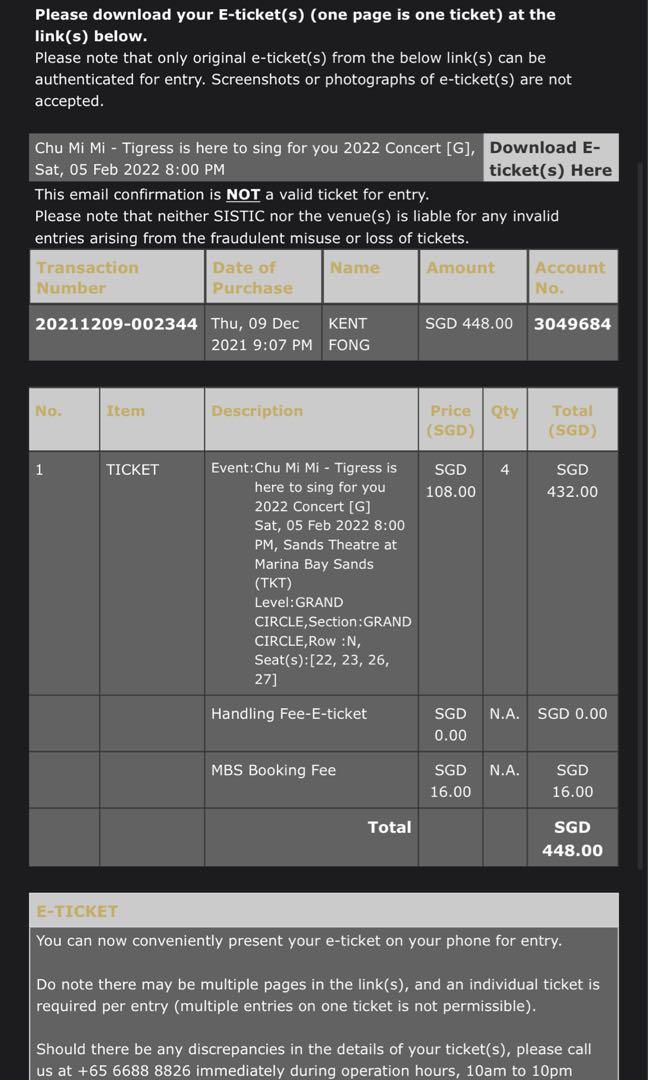 朱咪咪 Chu Mimi Concert, Tickets & Vouchers, Event Tickets on Carousell