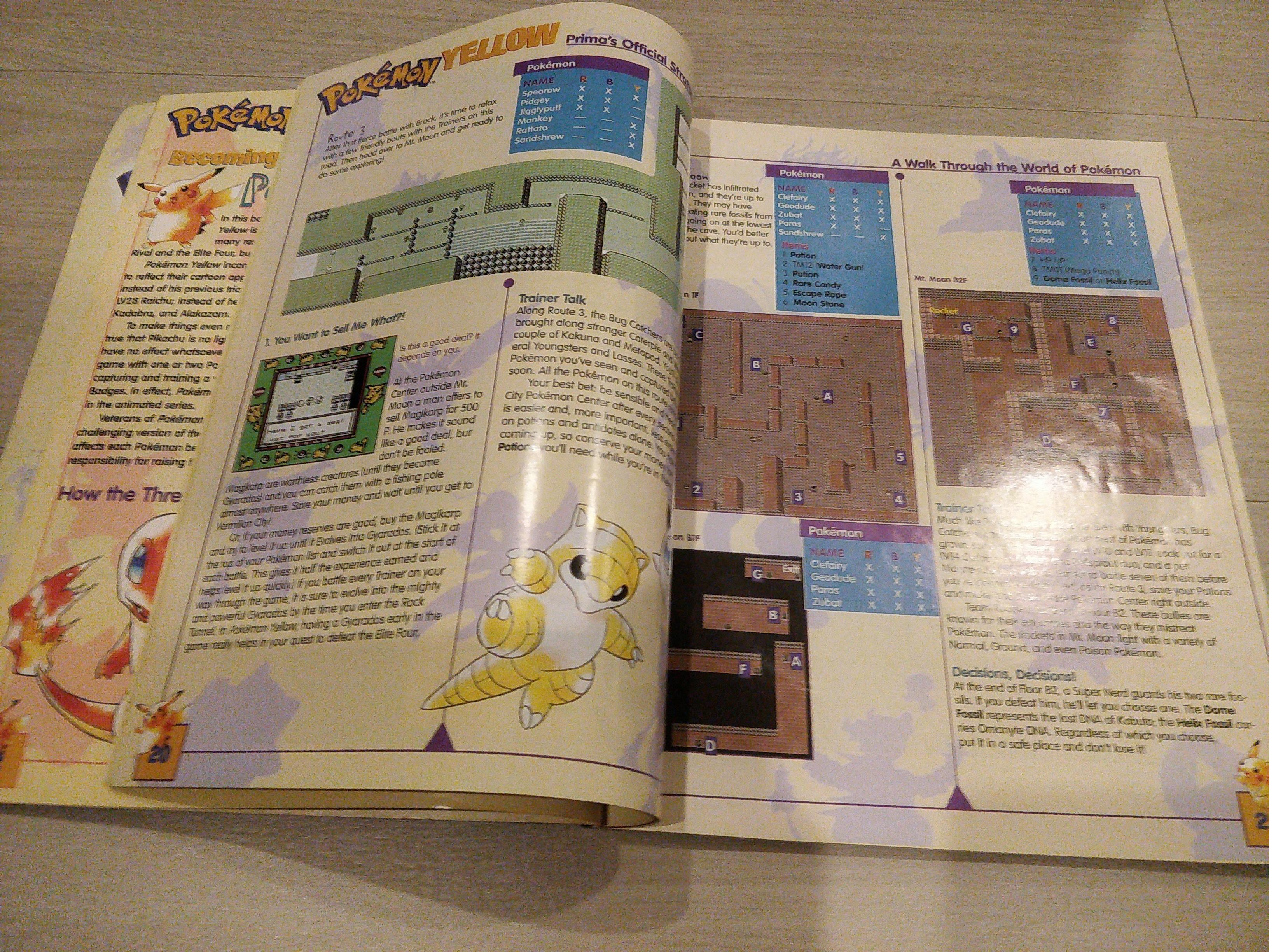 1999 Prima's Official Pokemon Strategy Guide Special Pikachu Edition ...