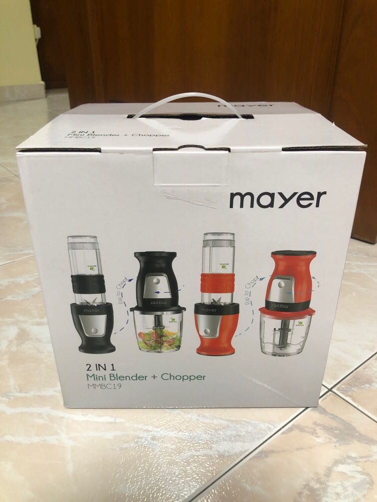 2 in 1 mini blender + chopper, TV & Home Appliances, Kitchen Appliances ...