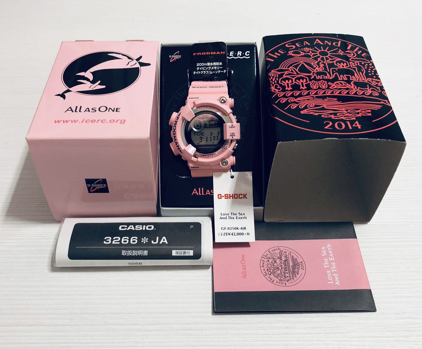 ⭐️ Japan JDM Casio casio G-Shock Gshock x ICERC collab dolphin whale ...