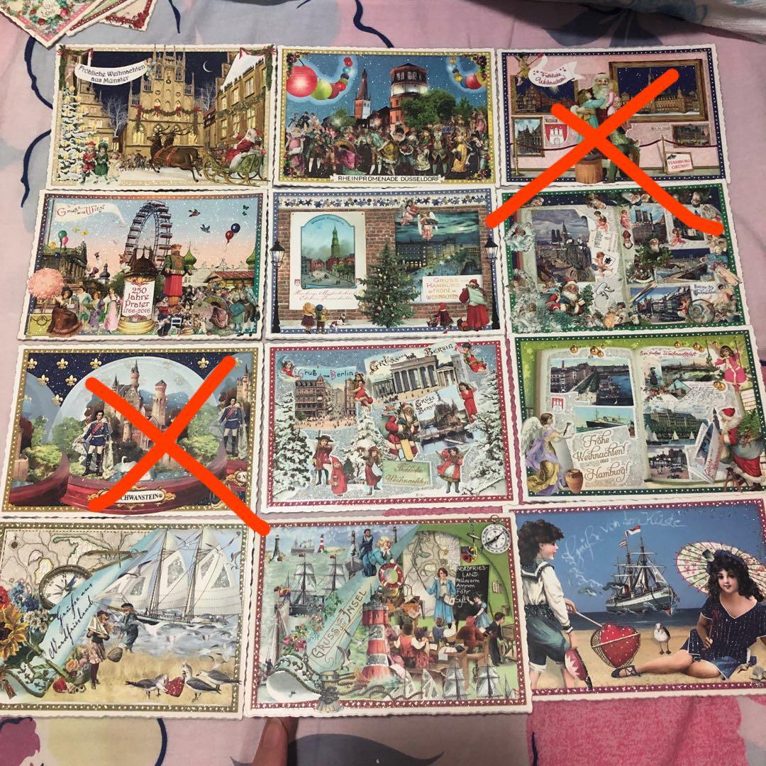 絕版 TS postcard tausendschon 德國 明信片, 興趣及遊戲, 收藏品及紀念品, 韓流 - Carousell
