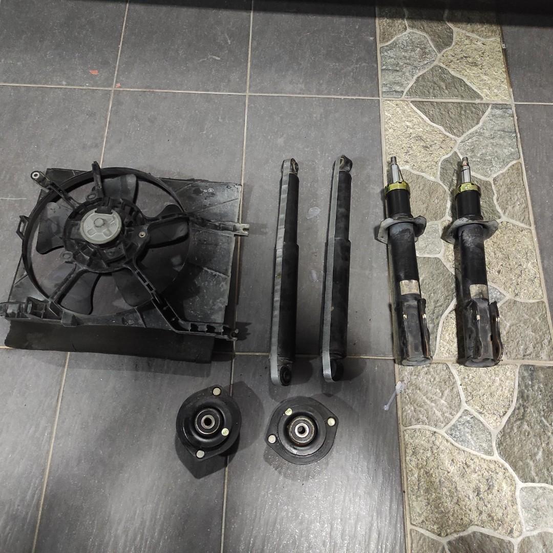 absorber mounting and fan motor myvi, Auto Accessories on Carousell