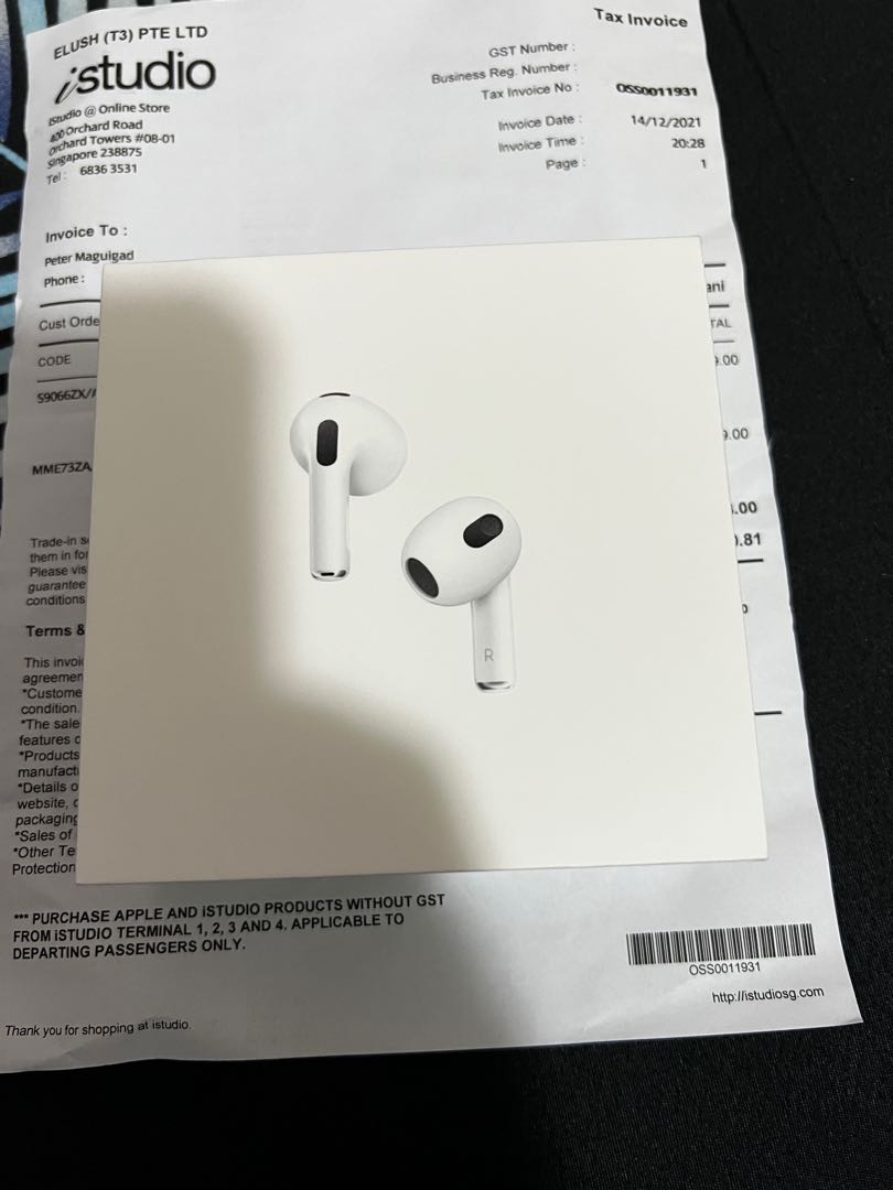 Airpod Gen 3, Audio, Earphones on Carousell