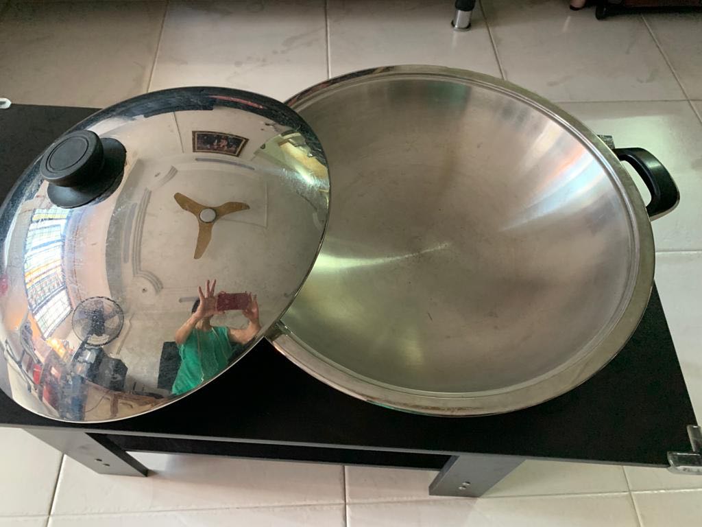 AMC Wok 36cm, Furniture & Home Living, Kitchenware & Tableware ...