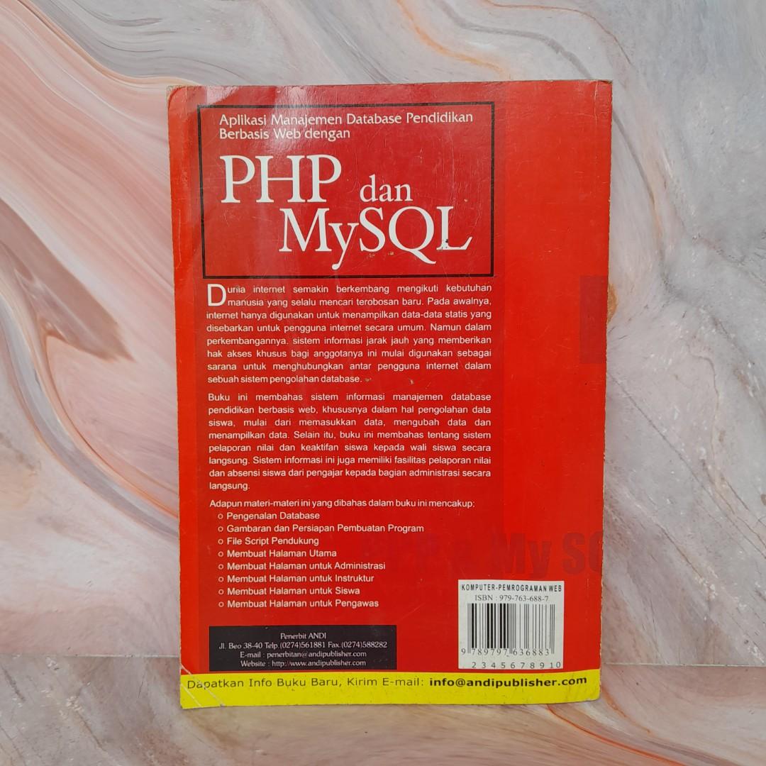 Aplikasi manajemen Database Pendidikan Berbasis Web Dengan PHP dan MySQL - Agnes Heni Triyuliana ...