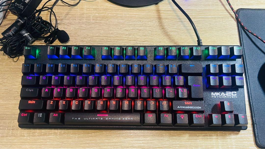 Armaggeddon Gaming Mechanical Keyboard, Computers & Tech, Parts ...
