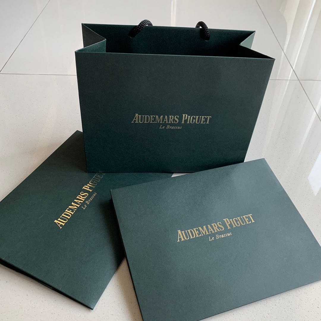 Audemars Piguet Paper Bags, Luxury, Watches on Carousell
