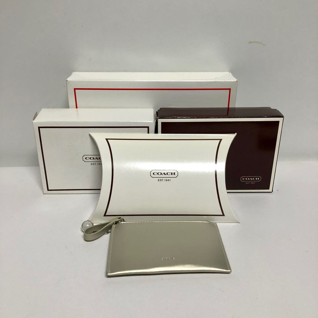 Authentic Coach boxes, Luxury, Accessories on Carousell
