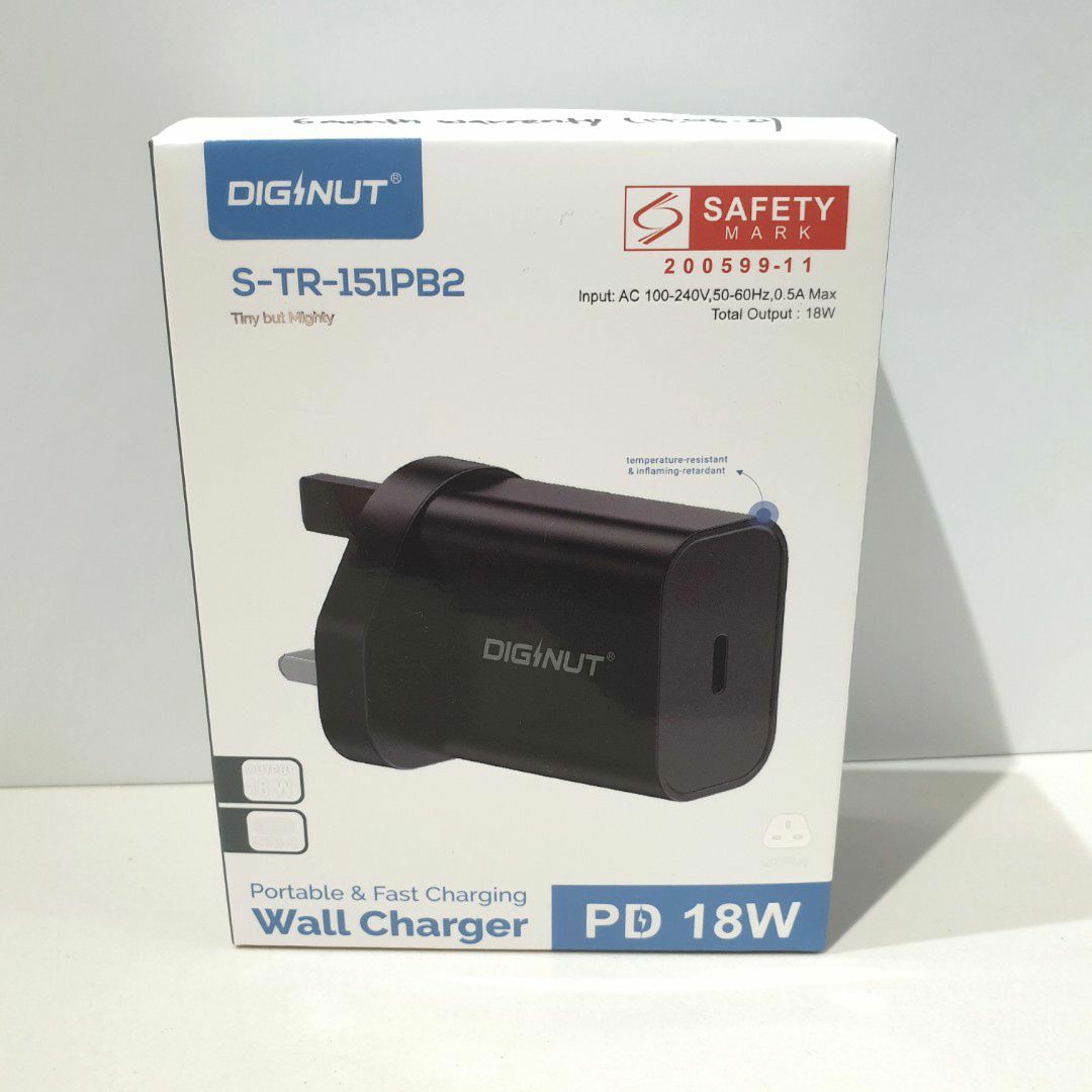 Authentix DIGINUT USB-C PD Wall Charger, Mobile Phones & Gadgets ...