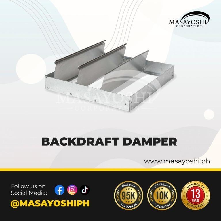 Backdraft Damper | Damper | Fan | Industrial Fan | Backdraft Fan ...