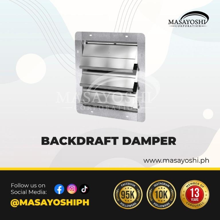 Backdraft Damper | Damper | Fan | Industrial Fan | Backdraft Fan ...