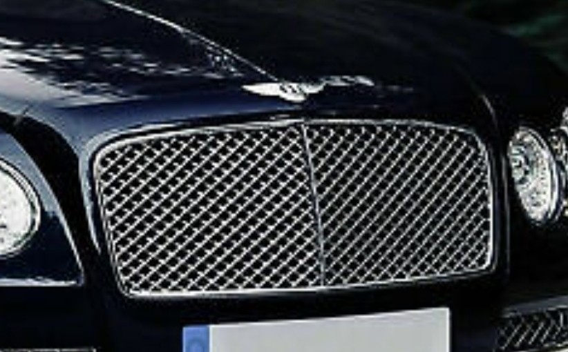 Bentley contiental gt front grill with black trim, Car Accessories ...