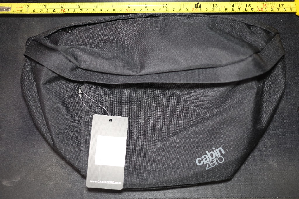 CabinZero Hustle 8L Absolute Black, Men's Fashion, Bags, Sling Bags on ...