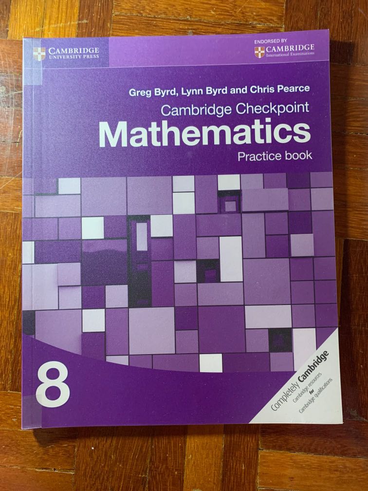 Cambridge Checkpoint Mathematics Practice book 8, Hobbies & Toys, Books ...