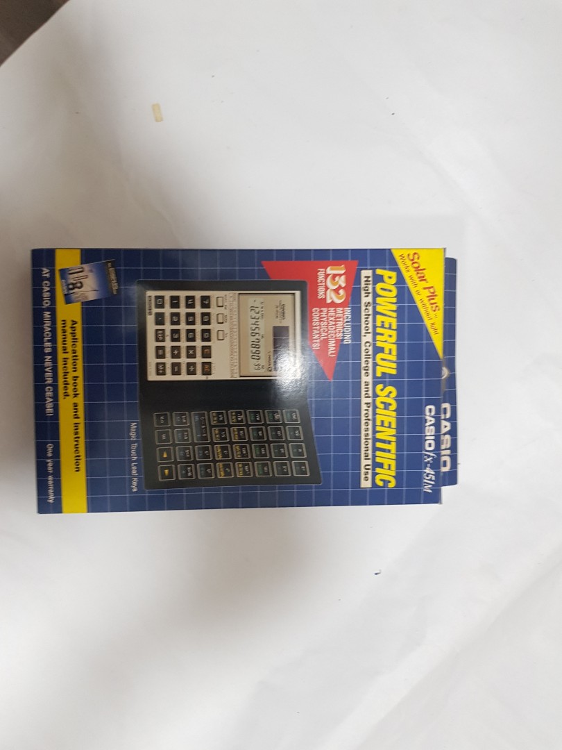 Casio Fx-451M Calculator Misb, Hobbies & Toys, Stationery & Craft ...