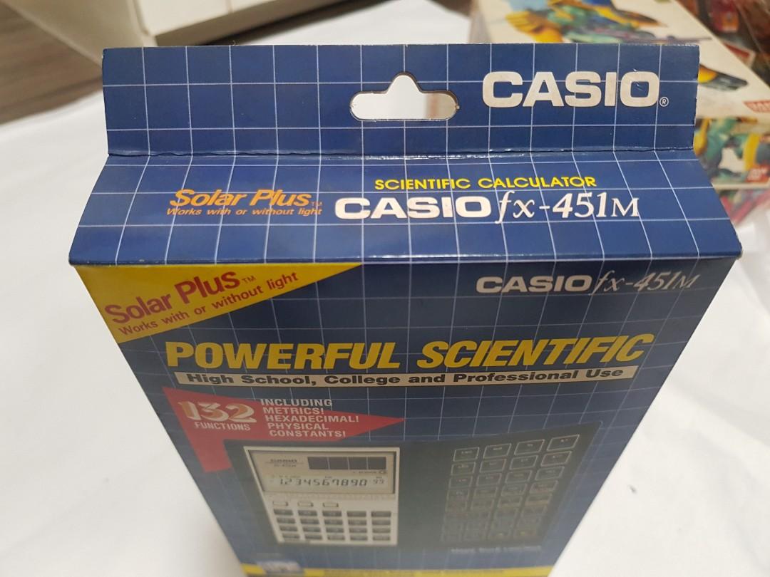 Casio Fx-451M Calculator Misb, Hobbies & Toys, Stationery & Craft ...