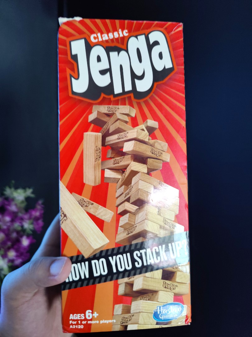 Classic Jenga Game Set, Hobbies & Toys, Toys & Games on Carousell