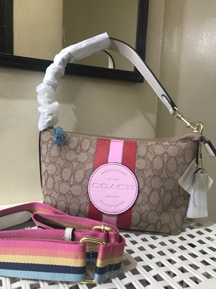 Coach Dempsey Mini Hobo 2way Sling, Women's Fashion, Bags & Wallets ...