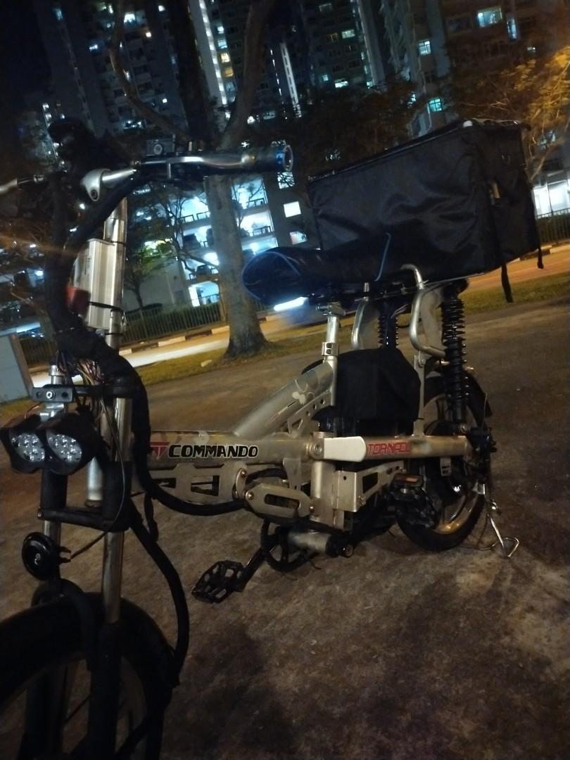 Commando Ebike, Sports Equipment, PMDs, E-Scooters & E-Bikes, E ...