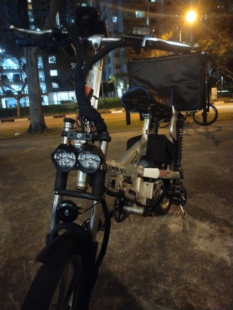 Commando Ebike, Sports Equipment, PMDs, E-Scooters & E-Bikes, E ...