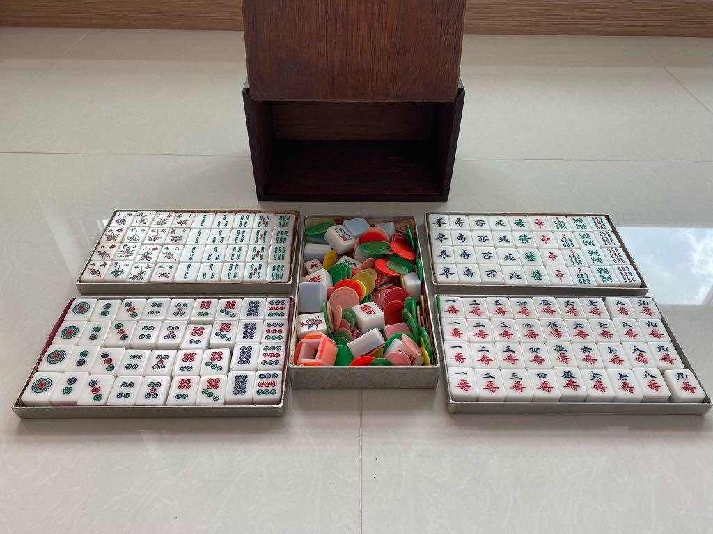 Complete Mahjong Set, Hobbies & Toys, Toys & Games on Carousell