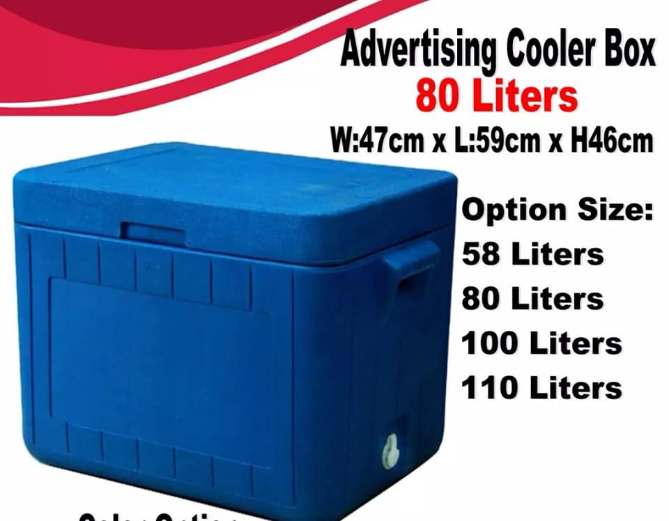 cooler box chest box ice cooler, Furniture & Home Living, Kitchenware ...
