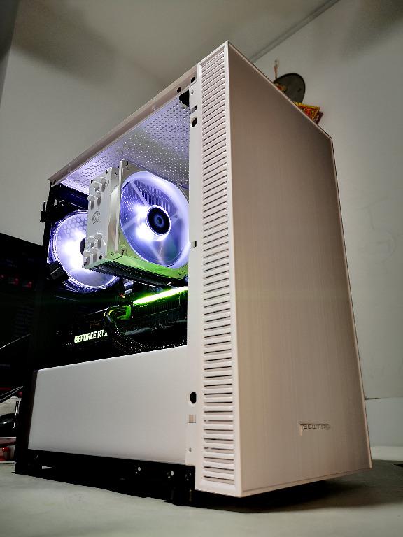 Custom Gaming PC RGB/White Theme BUDGET Desktop | 5600X 12700K I7 ...