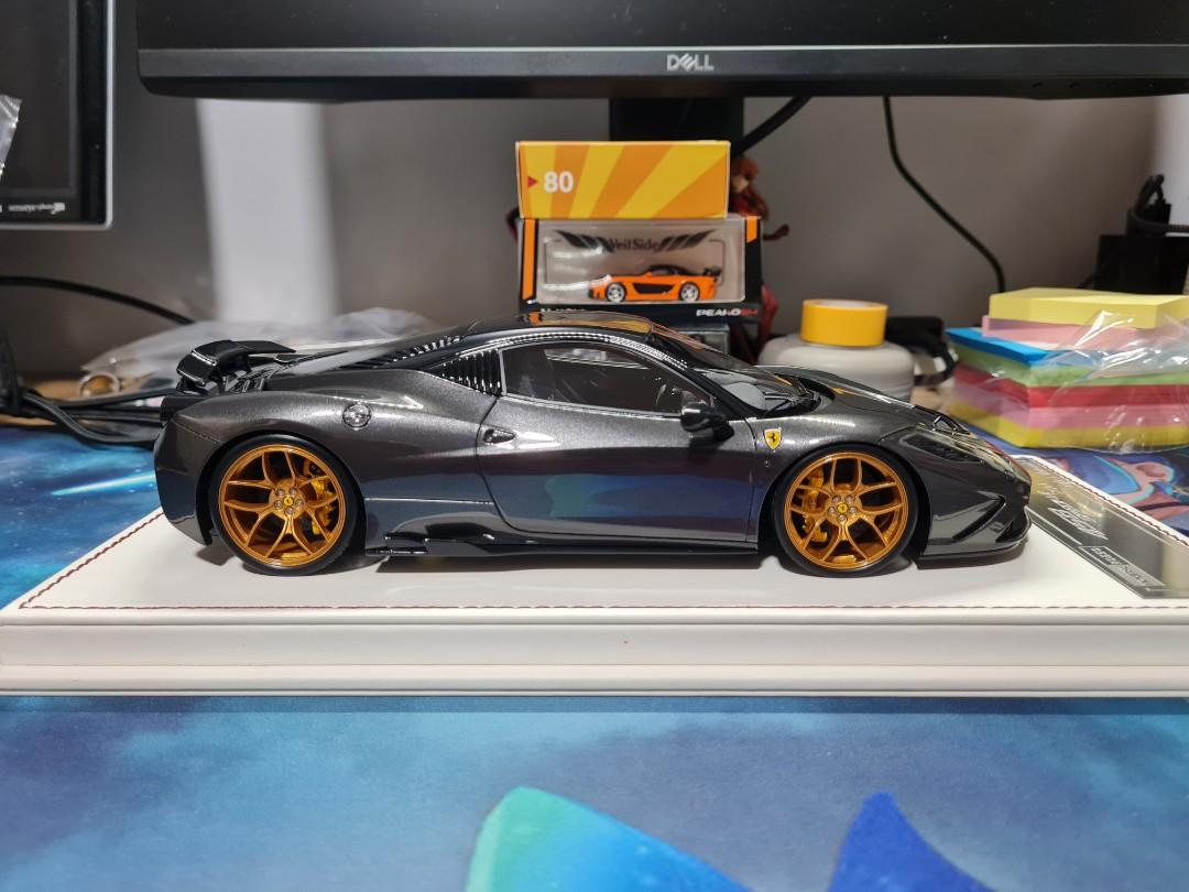 Davis & Giovanni 1/18 Novitec Rosso Stage 2 Ferrari 458 Speciale ...