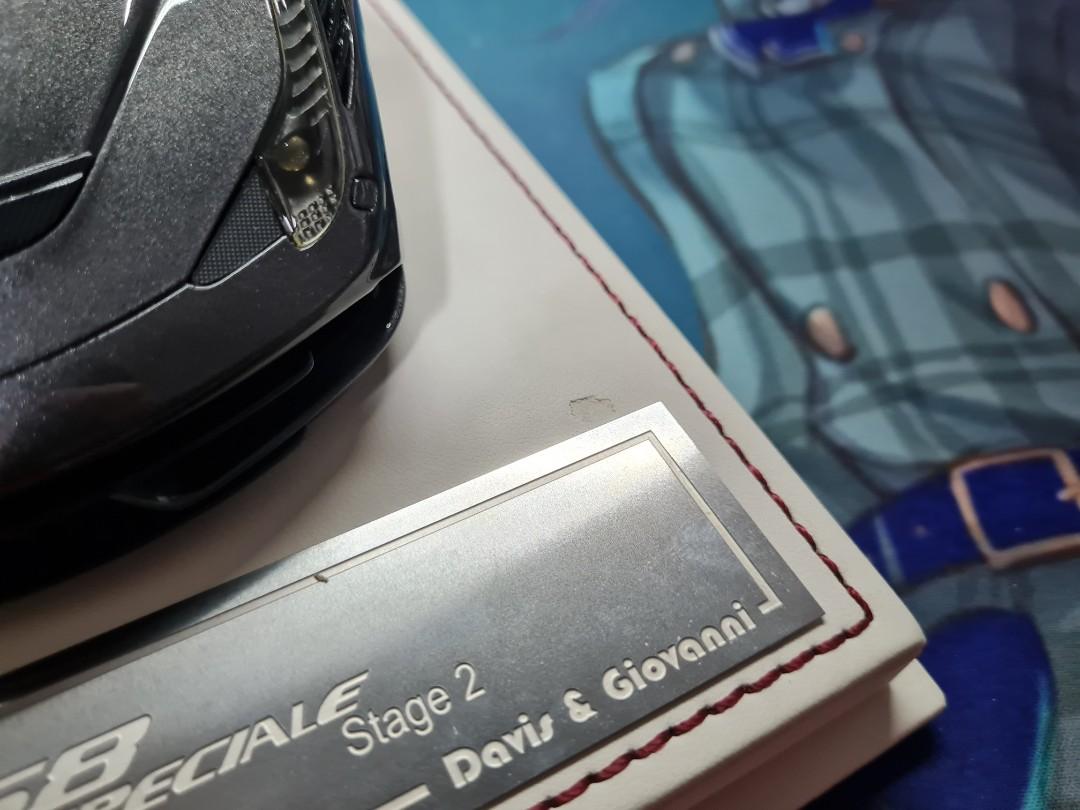 Davis & Giovanni 1/18 Novitec Rosso Stage 2 Ferrari 458 Speciale ...