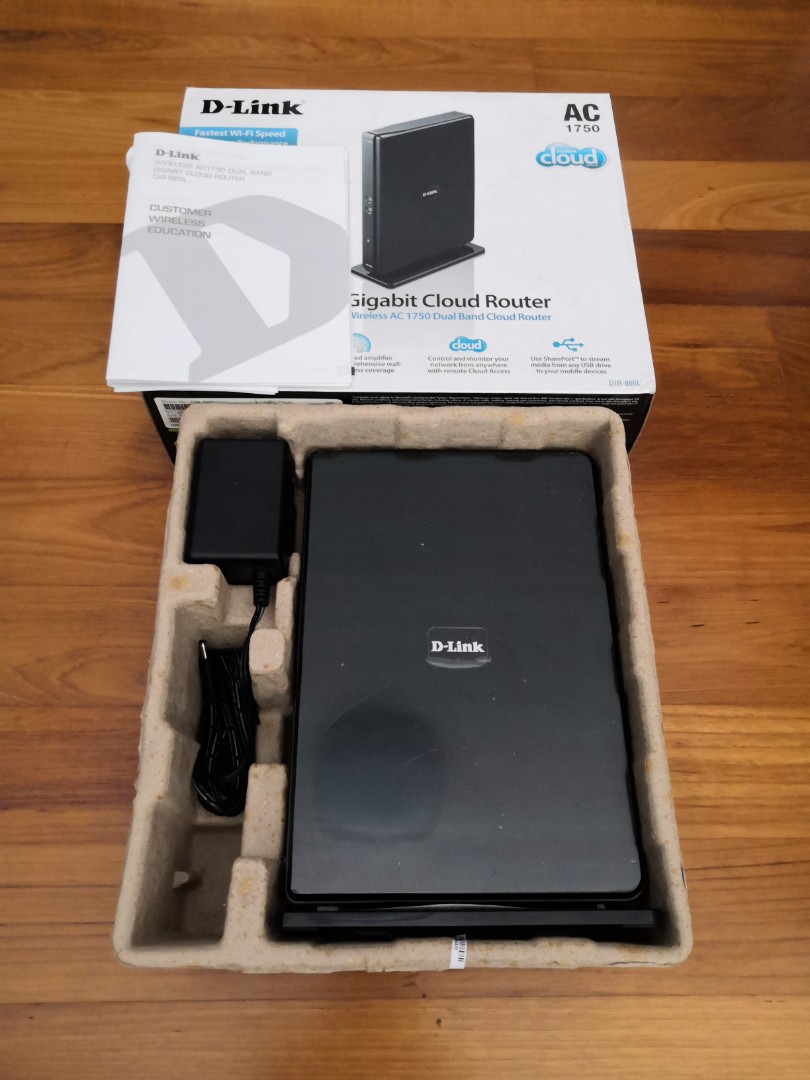 D-Link DIR-865L Wireless AC 1750 Dual Band Gigabit Cloud Router ...