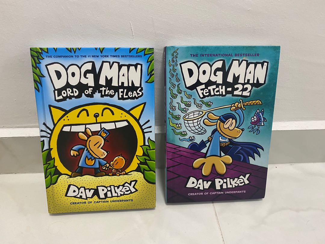 DOG MAN BOOKS. 5$ each, Hobbies & Toys, Books & Magazines, Fiction ...
