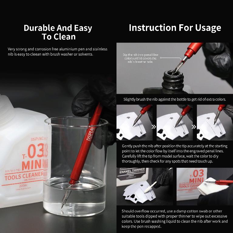 [30th Nov 2023] DSPIAE Aluminum Panel Line Pen and Replacement nib ...