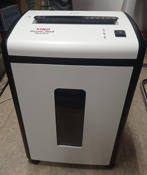 ELECTRONIC PAPER SHREDDER CROSSCUT - NSC2510, Computers & Tech, Office ...
