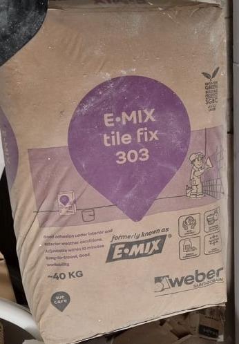 e-mix easi plaster, e.mix tile fix, multipurpose cement 6 packs ...