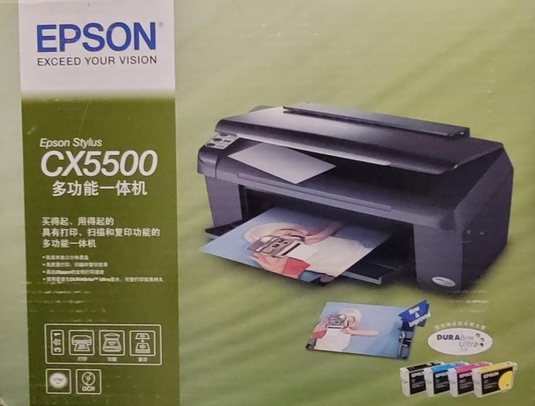 Epson Stylus CX5500 multi function printer, Computers & Tech, Printers ...
