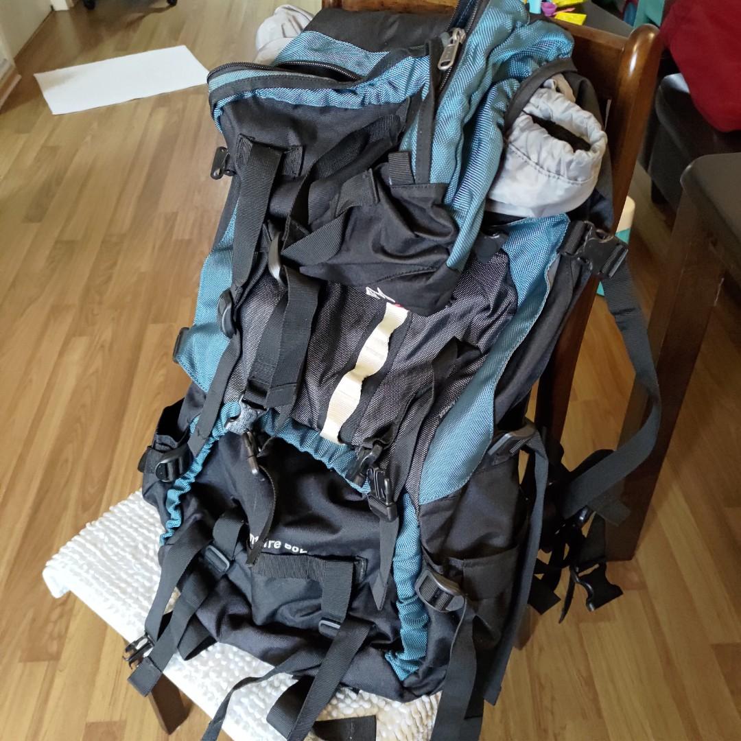 Eye Mountaineer 80L backpack, Men's Fashion, Bags, Backpacks on Carousell