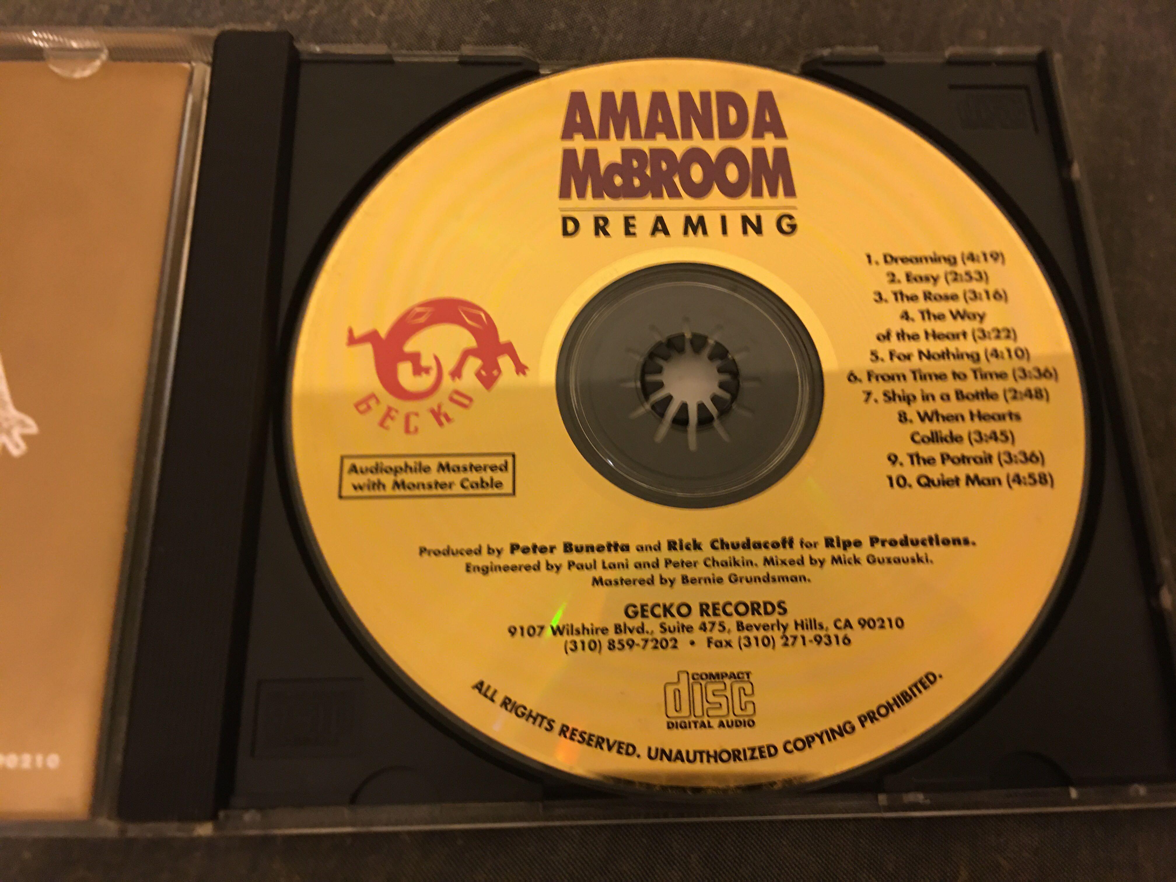 24 Karat Gold Audiophile (Limited Edition) CD Amanda McBroom Dreaming ...