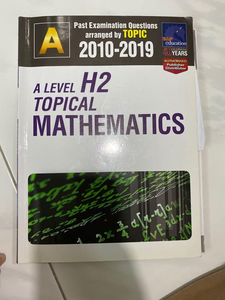 H2 Mathematics/ CS TOH/ TYS/ Themis assessment book, Hobbies & Toys ...