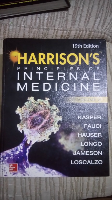 Harrison's Internal Medicine 19th edition vol2, Hobbies & Toys, Books ...