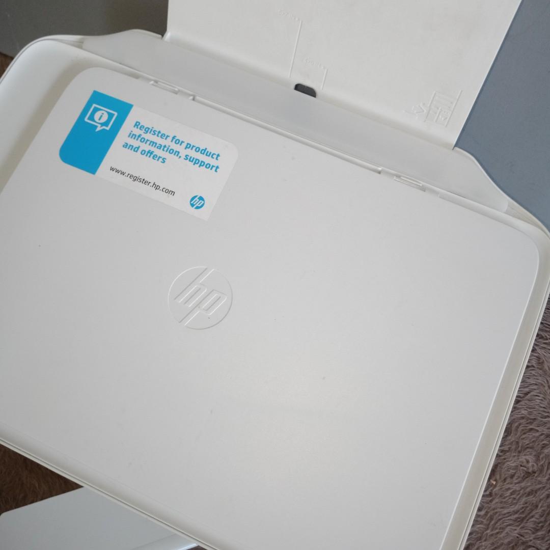 White HP Printer, Computers & Tech, Printers, Scanners & Copiers on ...