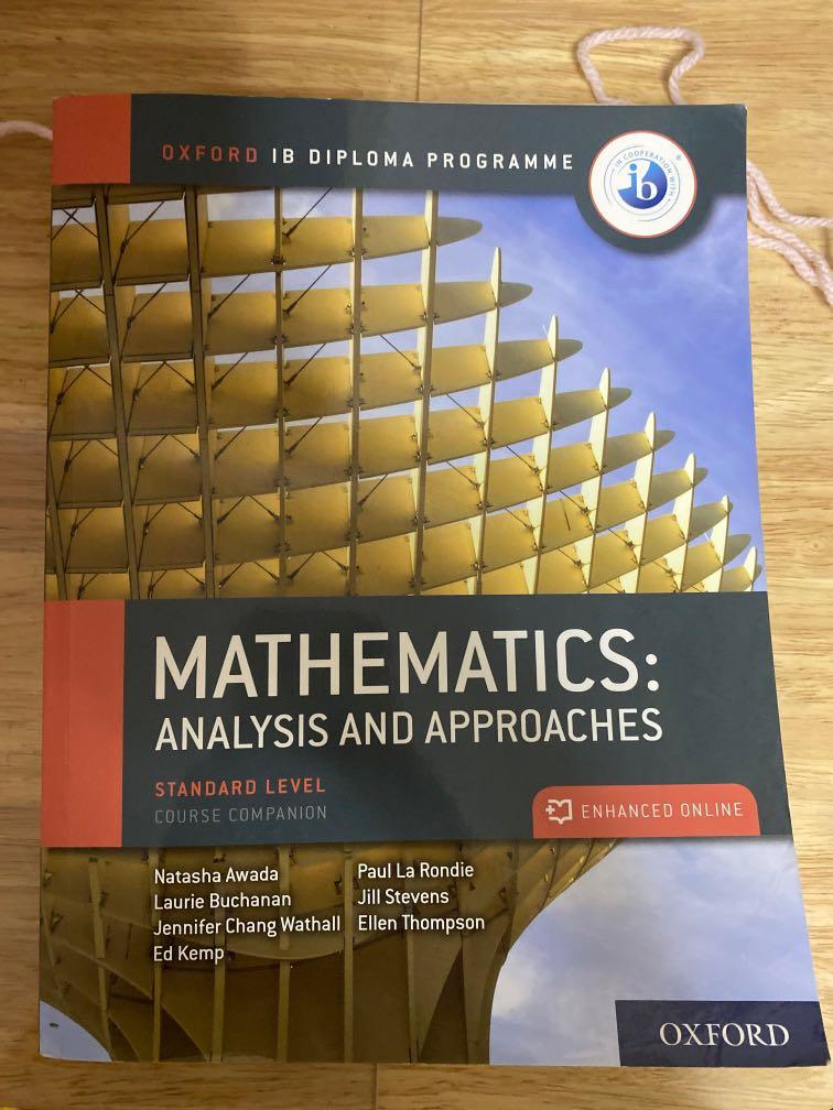 IB math Analysis and Approaches Oxford Edition, Hobbies & Toys, Books ...