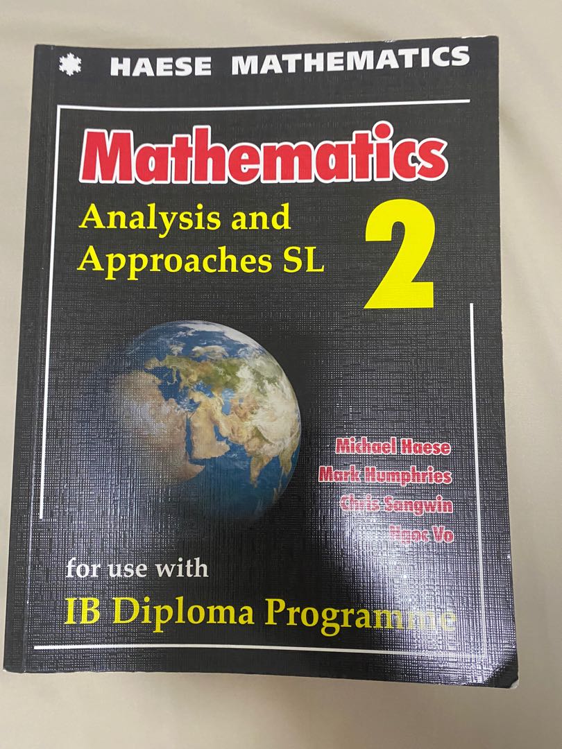 IB Mathematics Textbook SL, Hobbies & Toys, Books & Magazines ...
