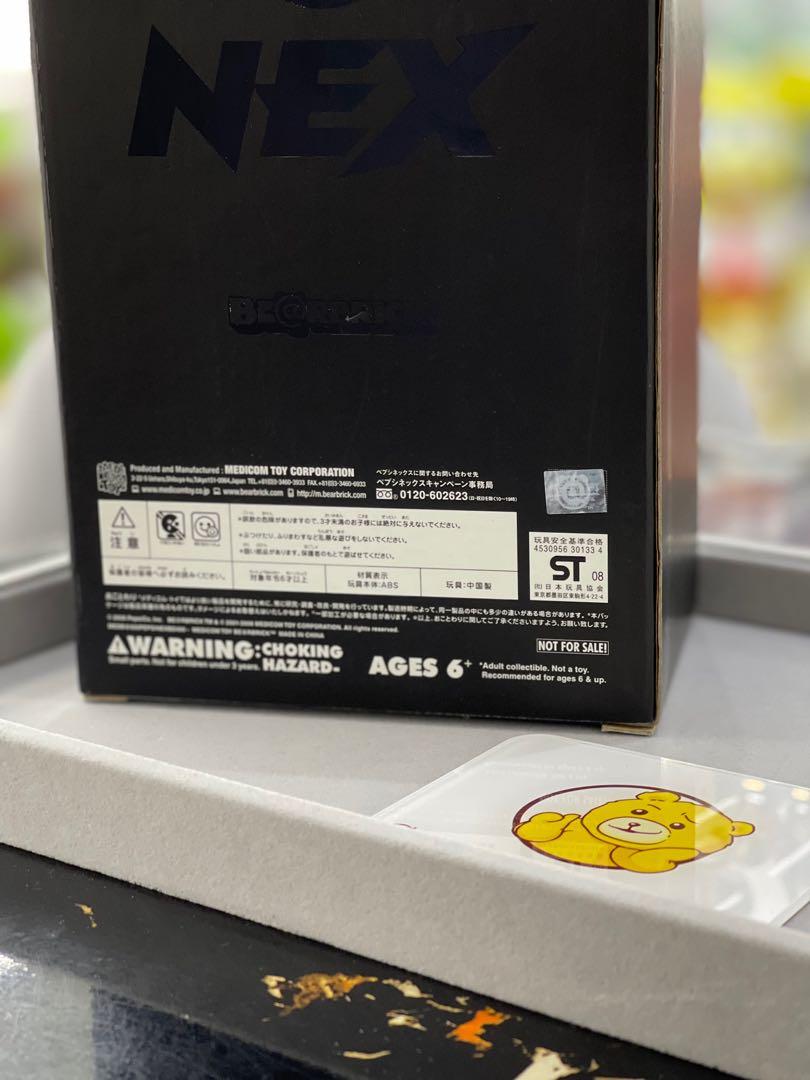 [In Stock] BE@RBRICK x Pepsi NEX Black Diamond Campaign 400% (Released in 2008) bearbrick ...