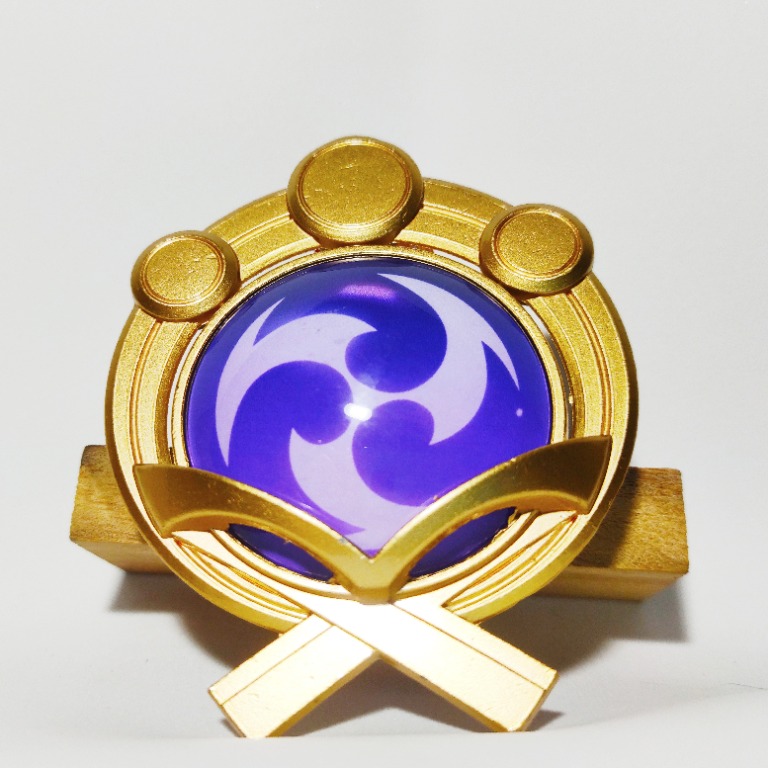 [IN STOCK] BIG Electro Inazuma Vision from Genshin Impact, Hobbies ...