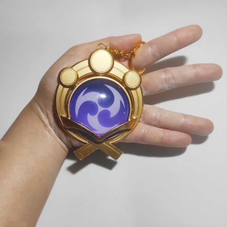 [IN STOCK] BIG Electro Inazuma Vision from Genshin Impact, Hobbies ...