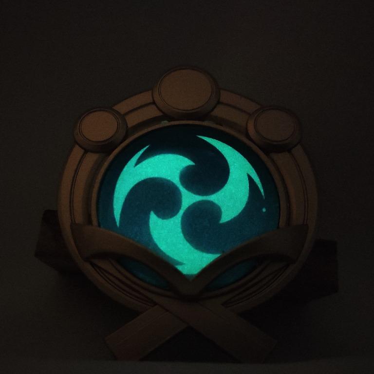 [PO] BIG Electro Inazuma Vision from Genshin Impact, Hobbies & Toys ...