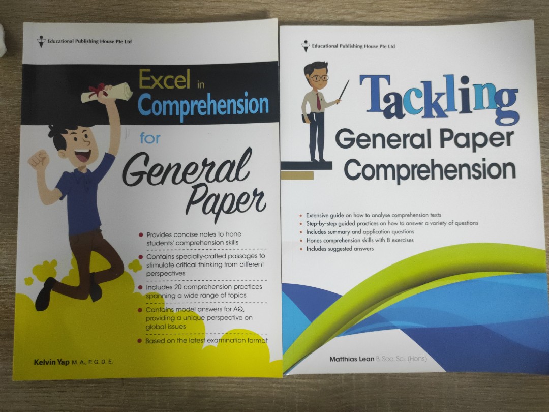 JC GP (General Paper) Comprehension Workbooks, Hobbies & Toys, Books ...