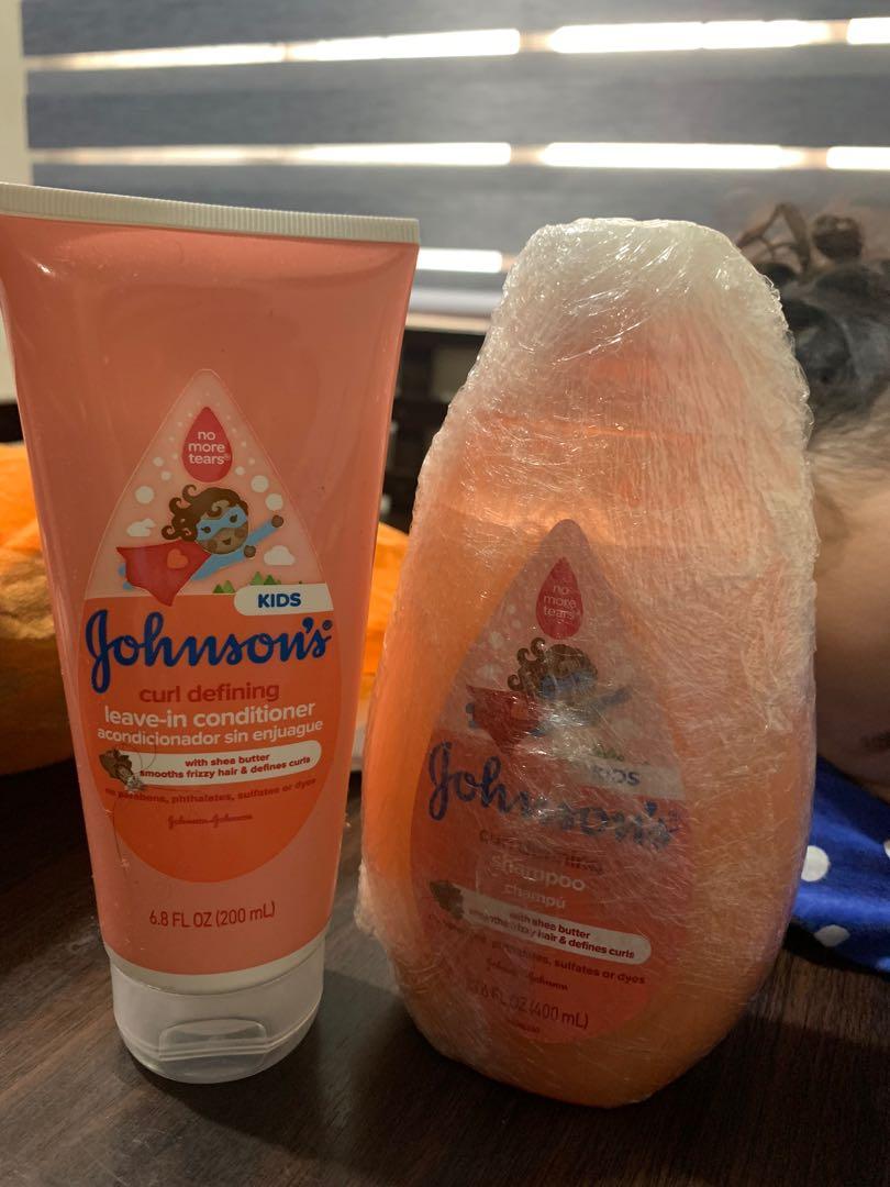 Johnsons baby curl defining set, Beauty & Personal Care, Hair on Carousell