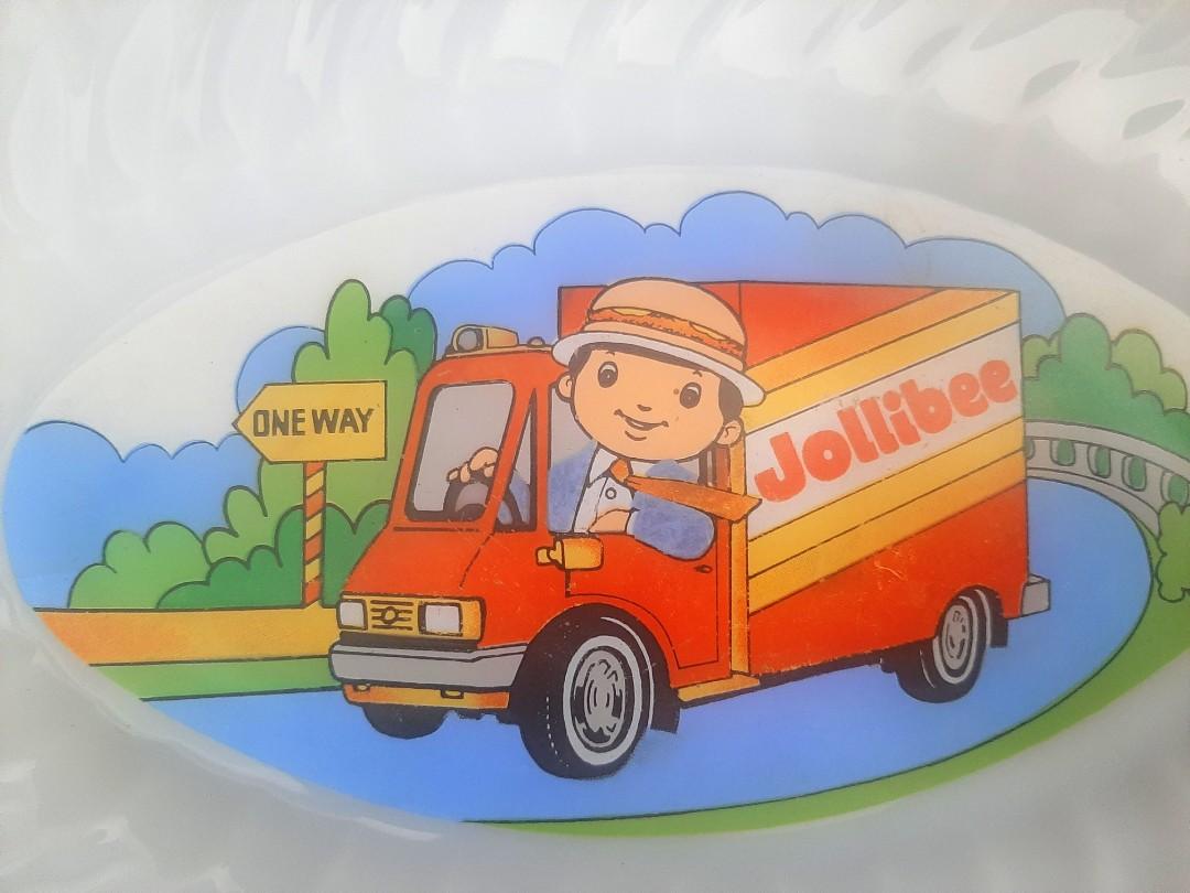 Jollibee Plate, Hobbies & Toys, Memorabilia & Collectibles, Vintage ...