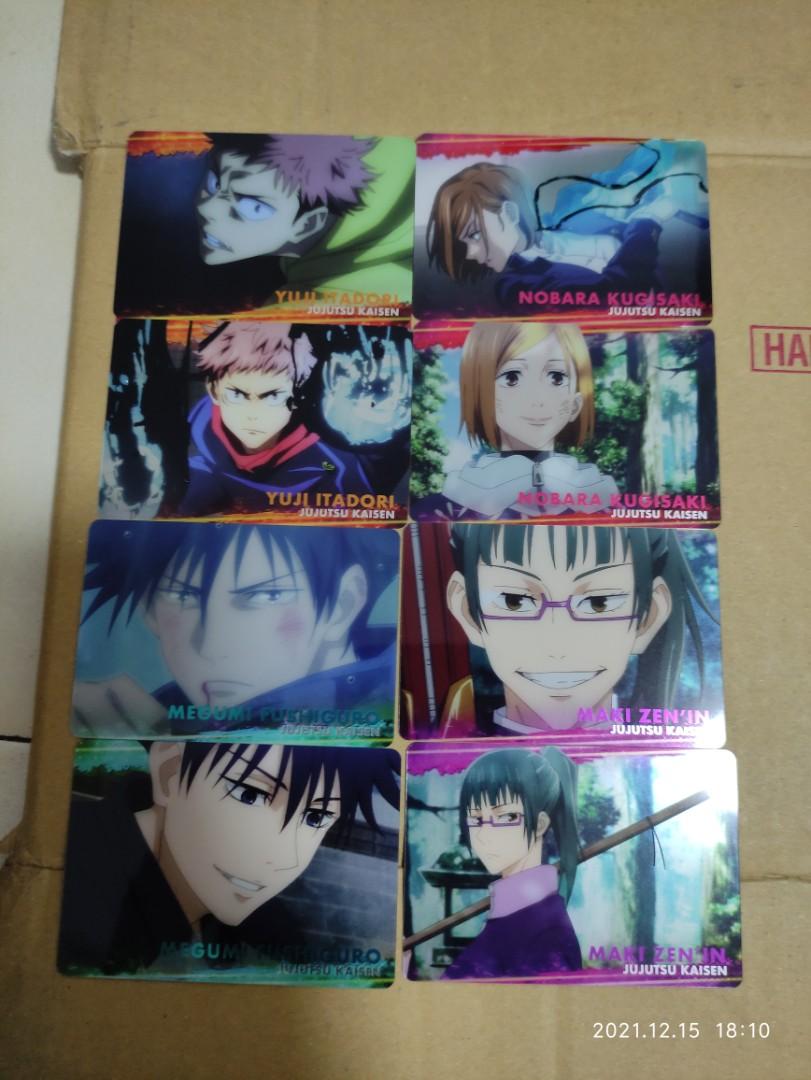 Jujutsu Kaisen Metal Card Collection (Full Set), Hobbies & Toys, Toys ...